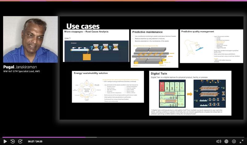 Notes: (AWS re:Invent 2020 ZCW205) Connected Factory Solution drives ...