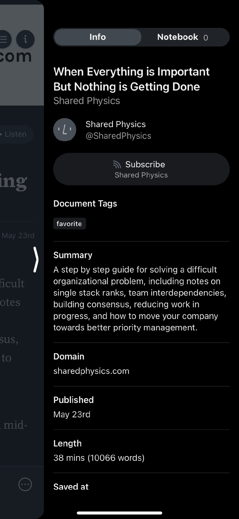 Readwise Reader: 整合 read-it-later、跨多種資訊來源、提升閱讀體驗 | Ernest Chiang